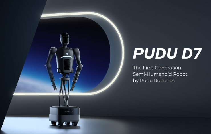 Pudu Robotics Unveils its PUDU D7 - Humanoid Robotics Technology